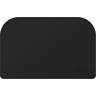 Symple Stuff Fireproof Indoor Fireplace Mat,Black, 25×39 Inch | Wayfair