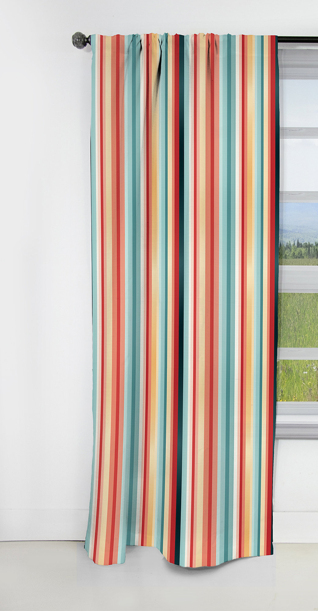 Design Art Vibrant Green Striped Harmony Pattern - Stripped Striped ...