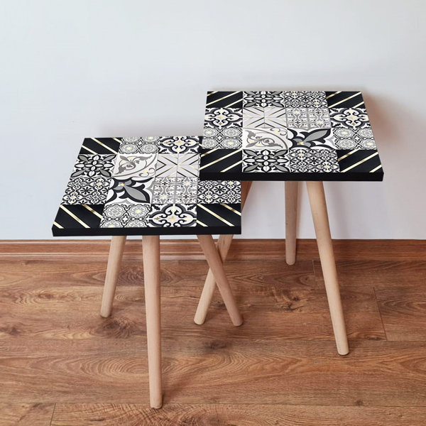 East Urban Home Nesting Table (2 Pieces) | Wayfair