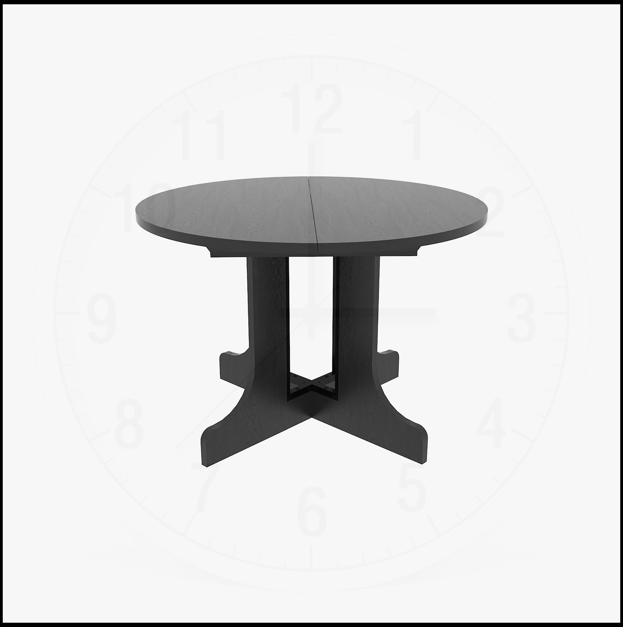 Ophelia & Co. Expandable Oval Dining Table with Removable Leaf, Trestle ...