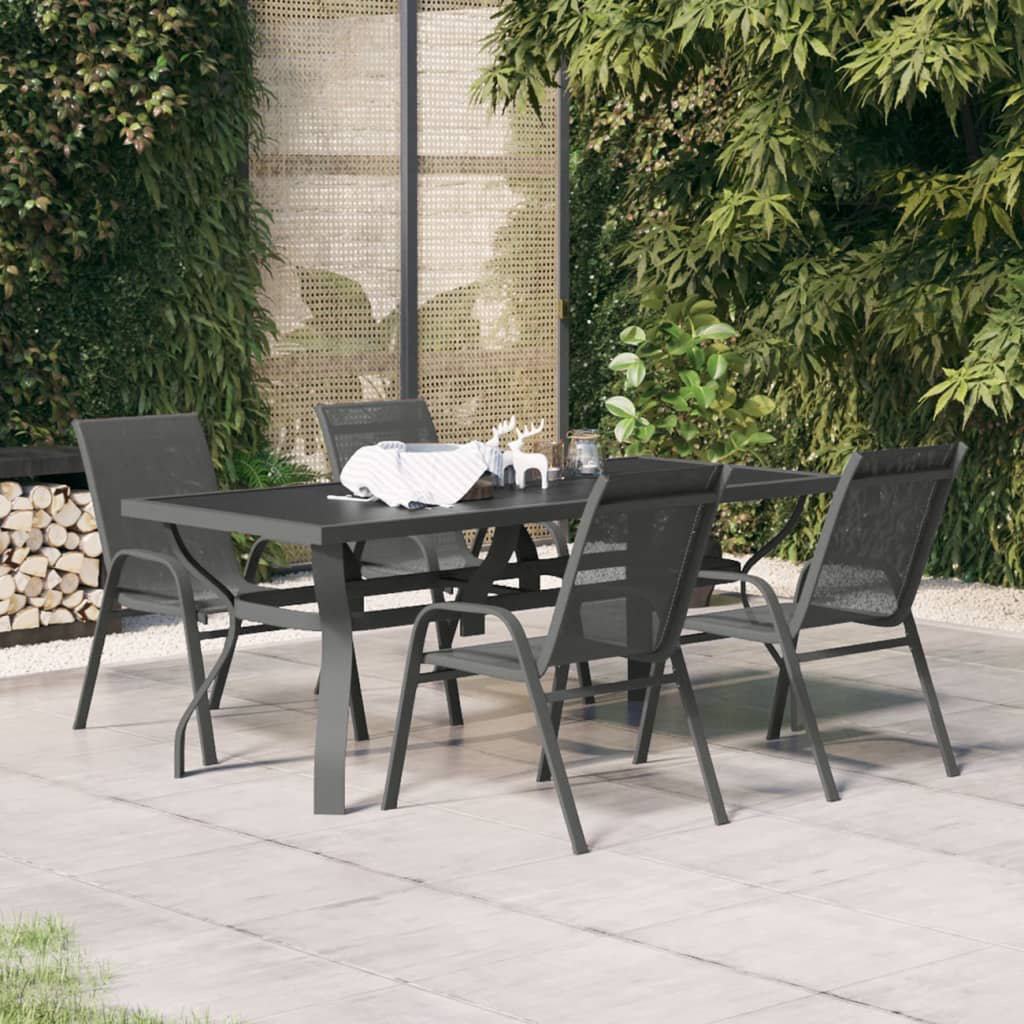 VidaXL Torassa 4 Seater Dining Set | Wayfair