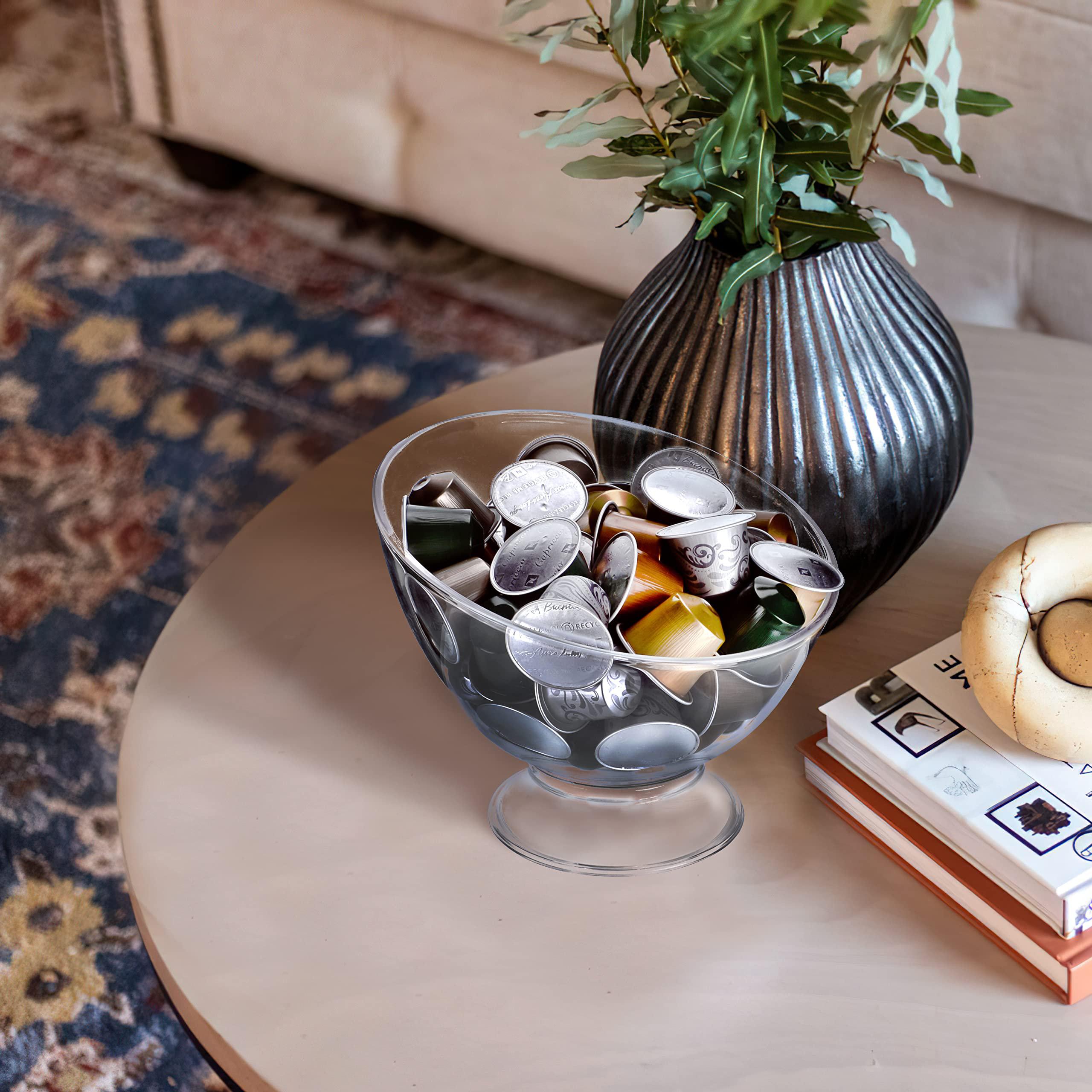 Fashion Finesse Plastic Coffee Pod Holder, Compatible With Coffee Pods ...