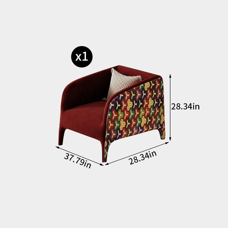 TimberCraft Designs American minimalist home sofa chair | Wayfair