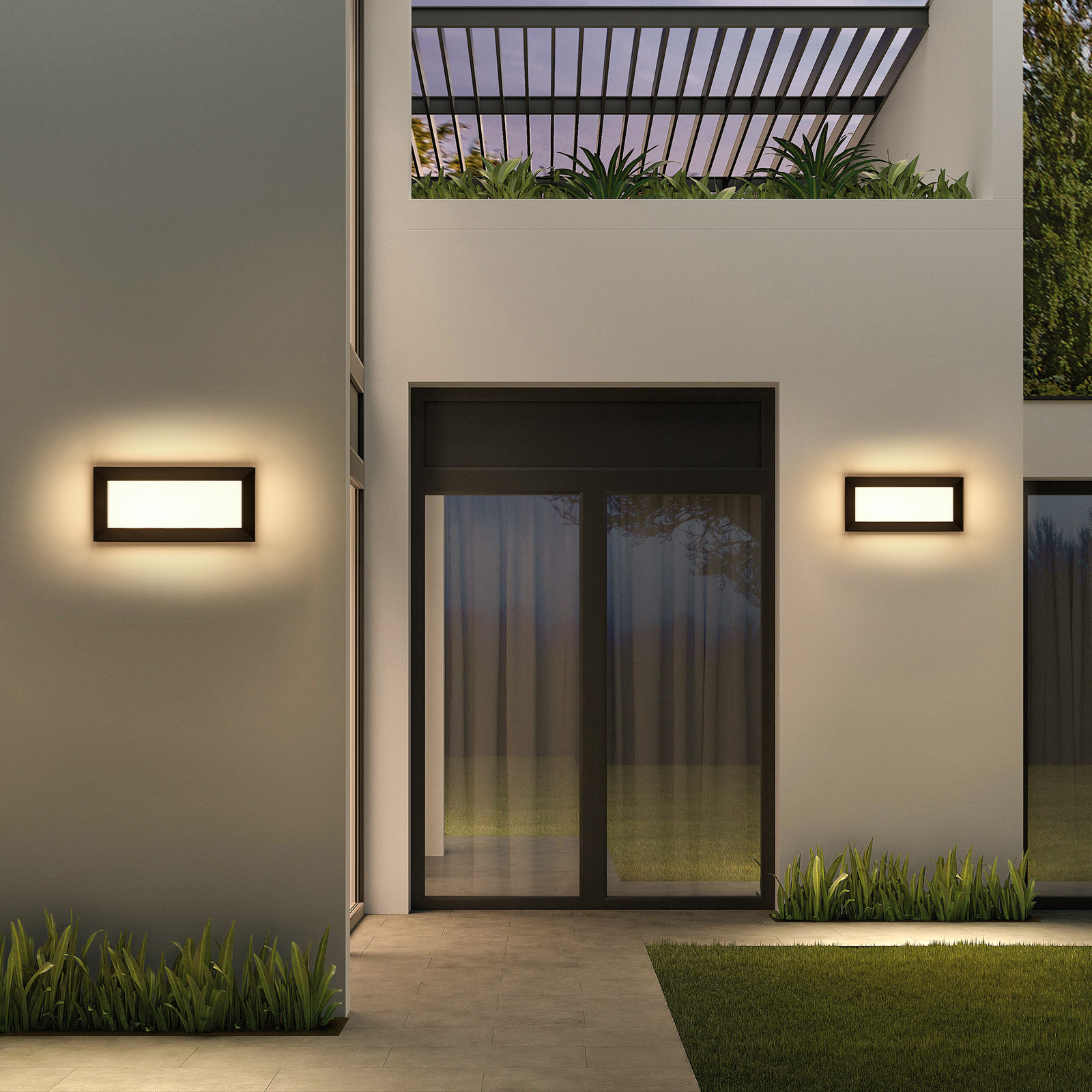Metro Lane 26CM Outdoor Wall Light（set of 2) | Wayfair.co.uk