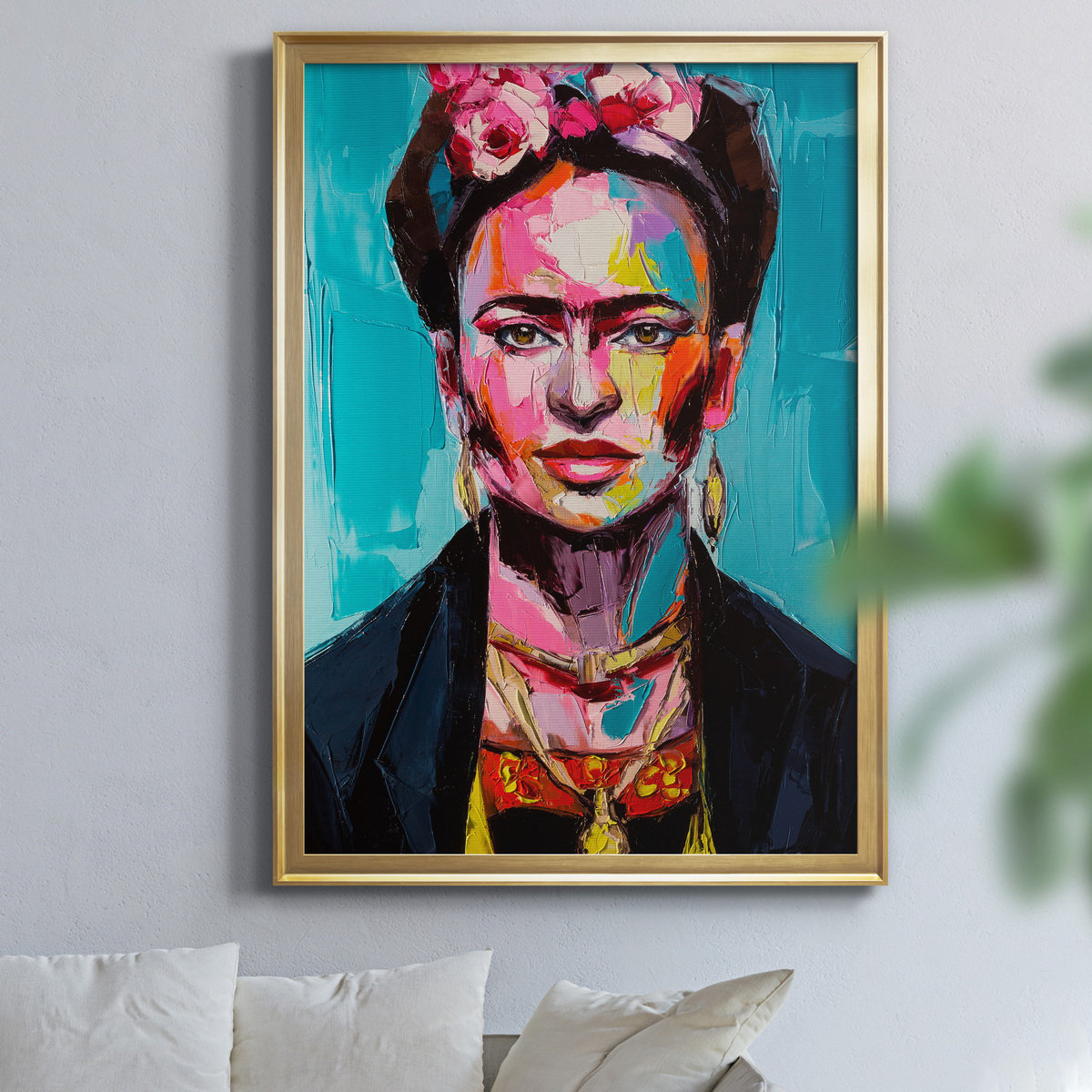 Trinx Freida by J Paul - Picture Frame Painting Print on Canvas | Wayfair