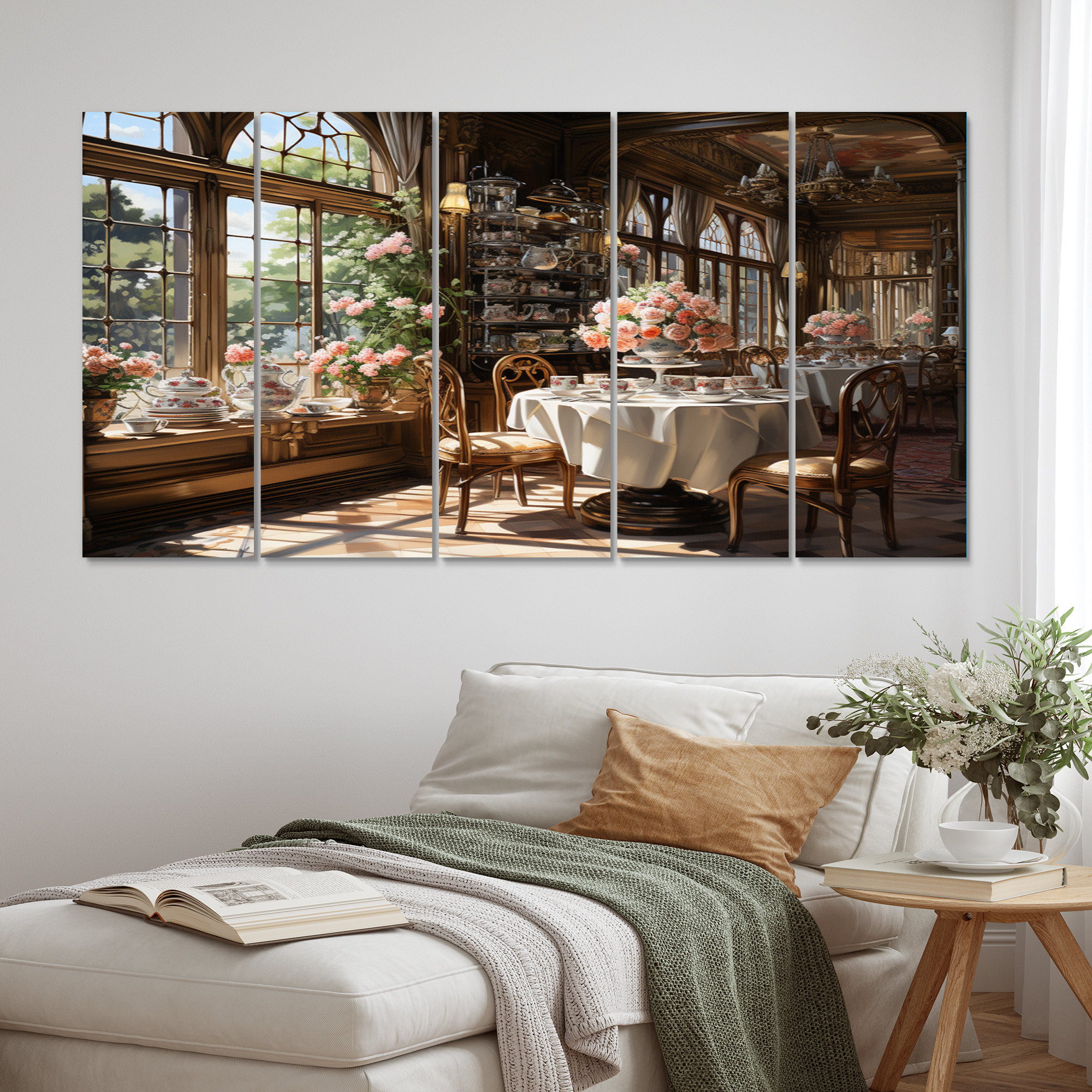 Alcott Hill Country Clubs Afternoon Tea II - Country Clubs Metal Wall ...