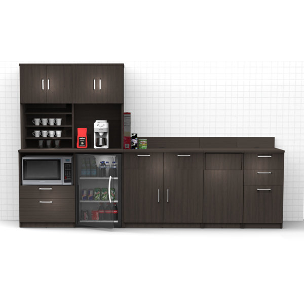 Breaktime Buffet Sideboard Kitchen Break Room Lunch Coffee Kitchenette ...