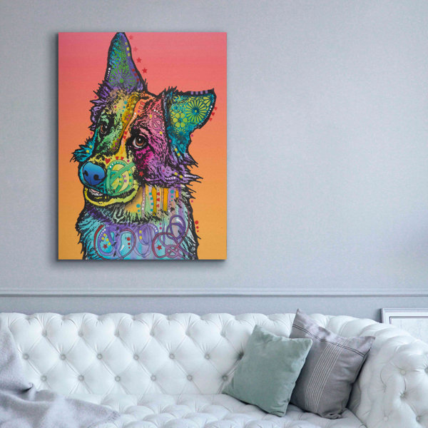 Red Barrel Studio® Epic Graffiti 'Axel' By Dean Russo, Giclee Canvas ...