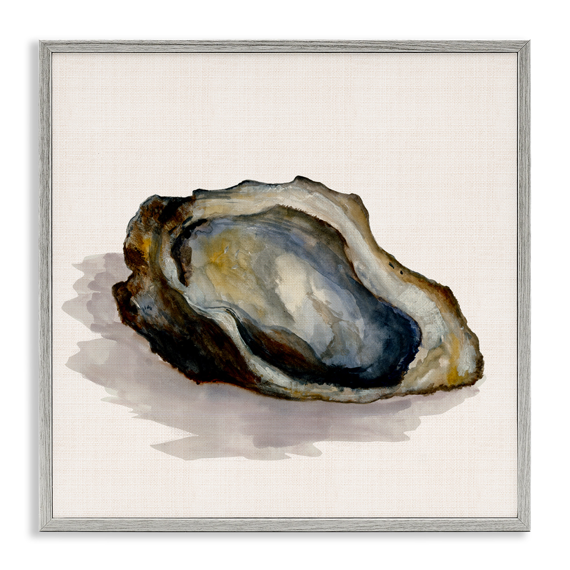 Ebern Designs Oyster Shell on Framed Giclee Art by Jacob Q | Wayfair