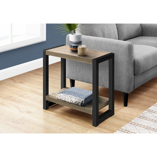 Latitude Run® Brulotte Accent Table, Side, End, Narrow, Small, 2 Tier ...