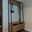 Wade Logan® Andreous Hall Tree 37'' Wide with Shoe Storage & Reviews ...