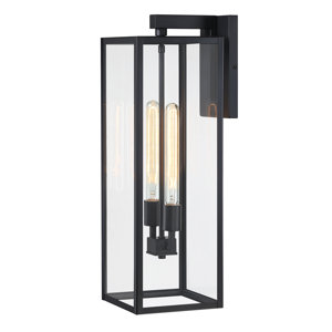 17 Stories Eldon 2 Lights Outdoor Wall Light & Reviews | Wayfair