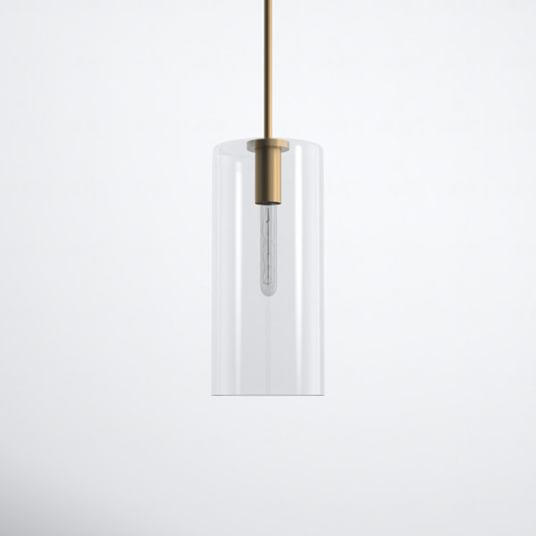Joss & Main Keaz 1 - Light Single Pendant & Reviews | Wayfair