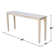 Gracie Oaks Jaier Solid Wood Console Table & Reviews | Wayfair