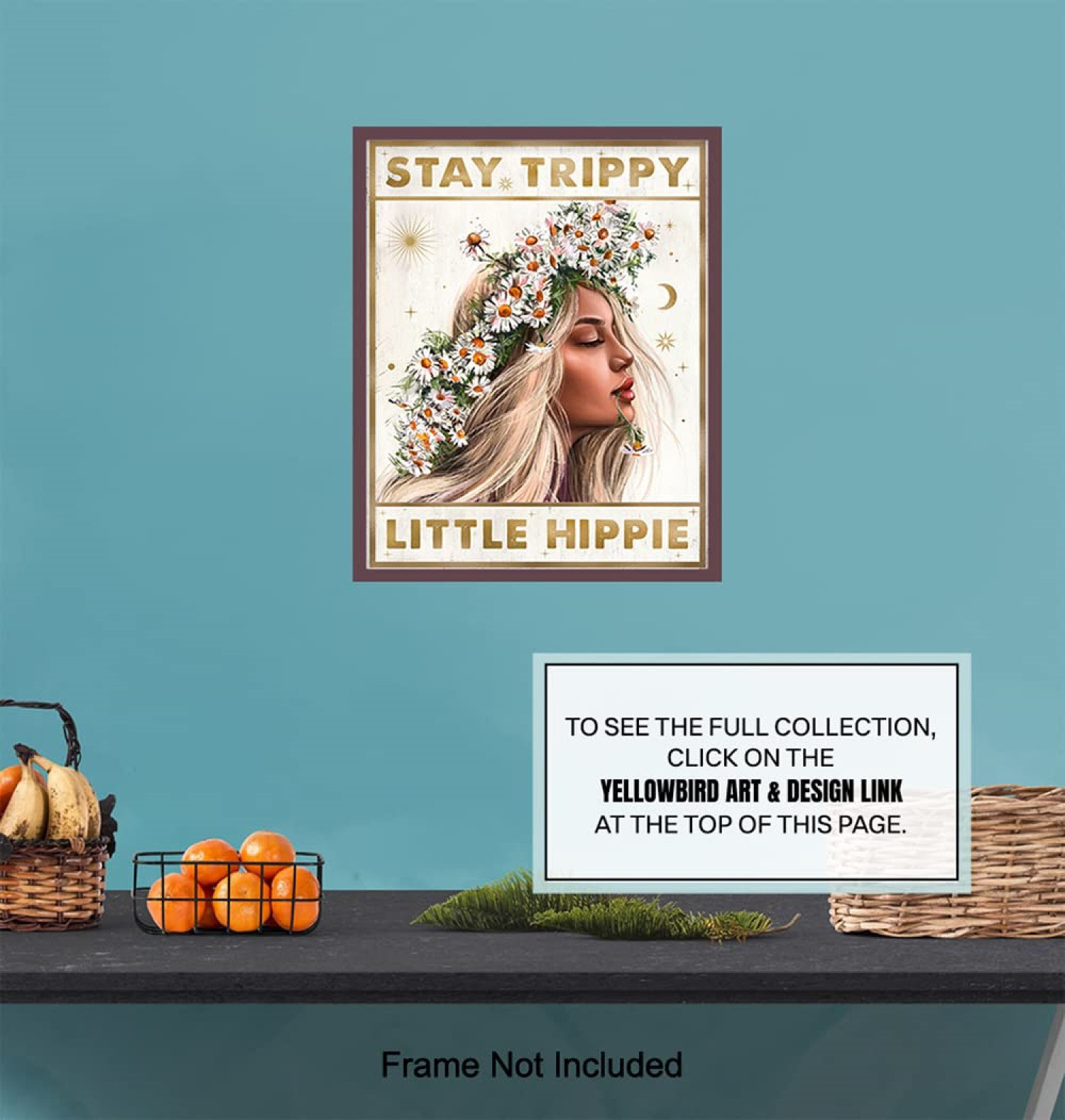 Trinx Inspiration Boho-Chic Wall Decor Retro Shabby Elegance Poster ...