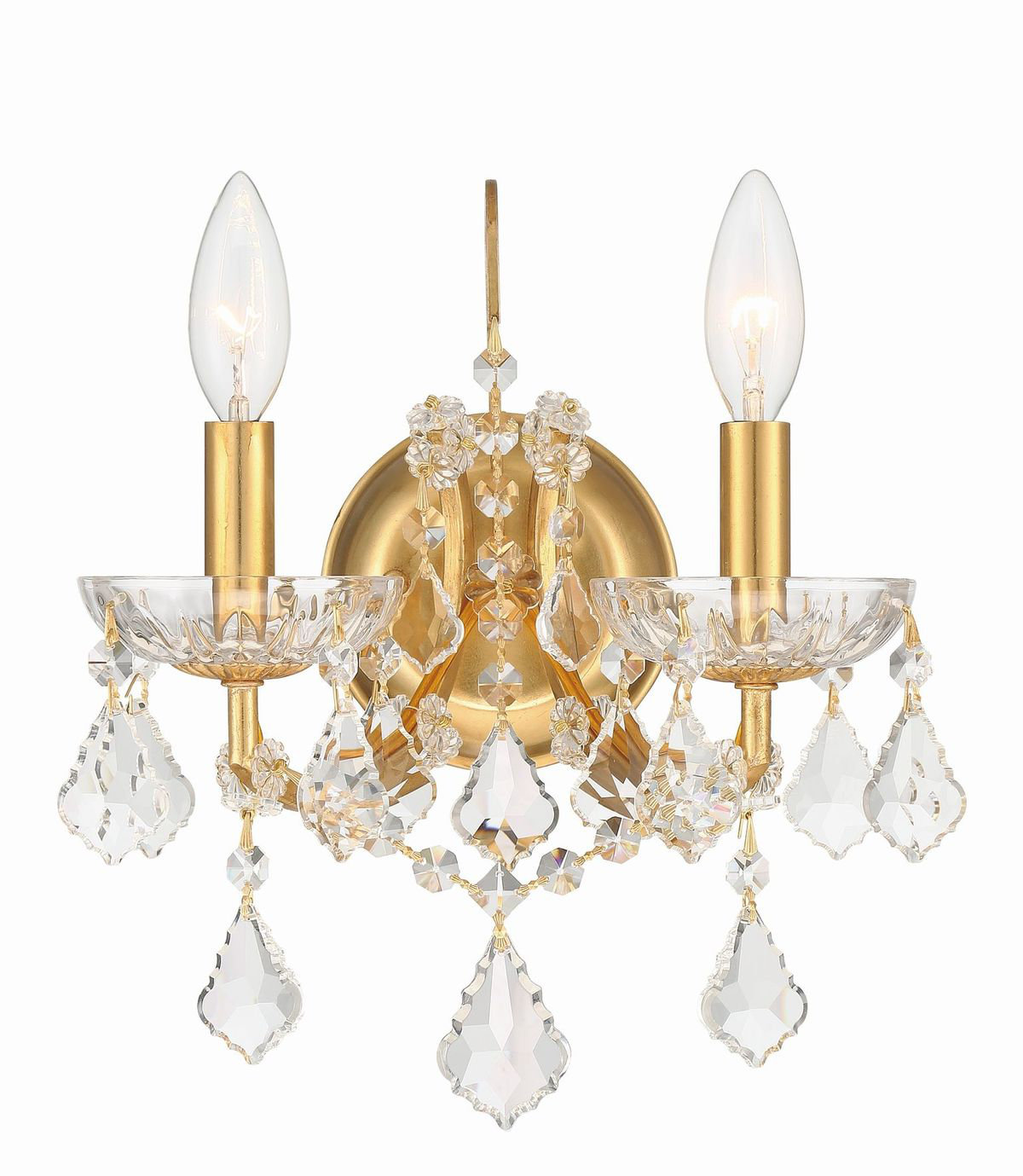 Willa Arlo™ Interiors Berthold 2 - Light Candle Wall Light & Reviews ...