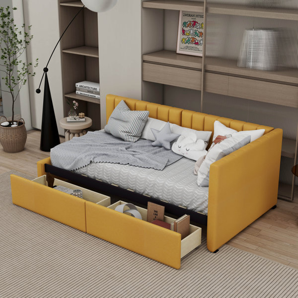 Mercer41 Mauda Upholstered Platform Storage Bed | Wayfair