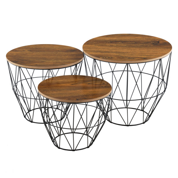 Williston Forge Abigayil 3 Piece Side Table Set | Wayfair.ie