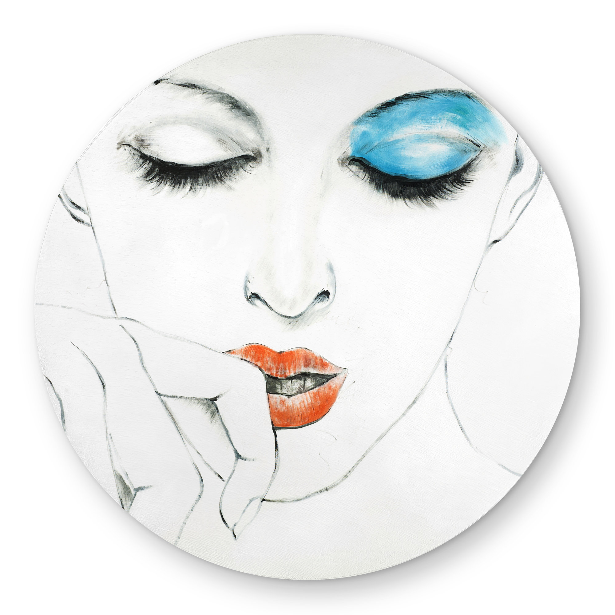 Begin Edition International Inc. Pure style White Woman Round Outdoor ...