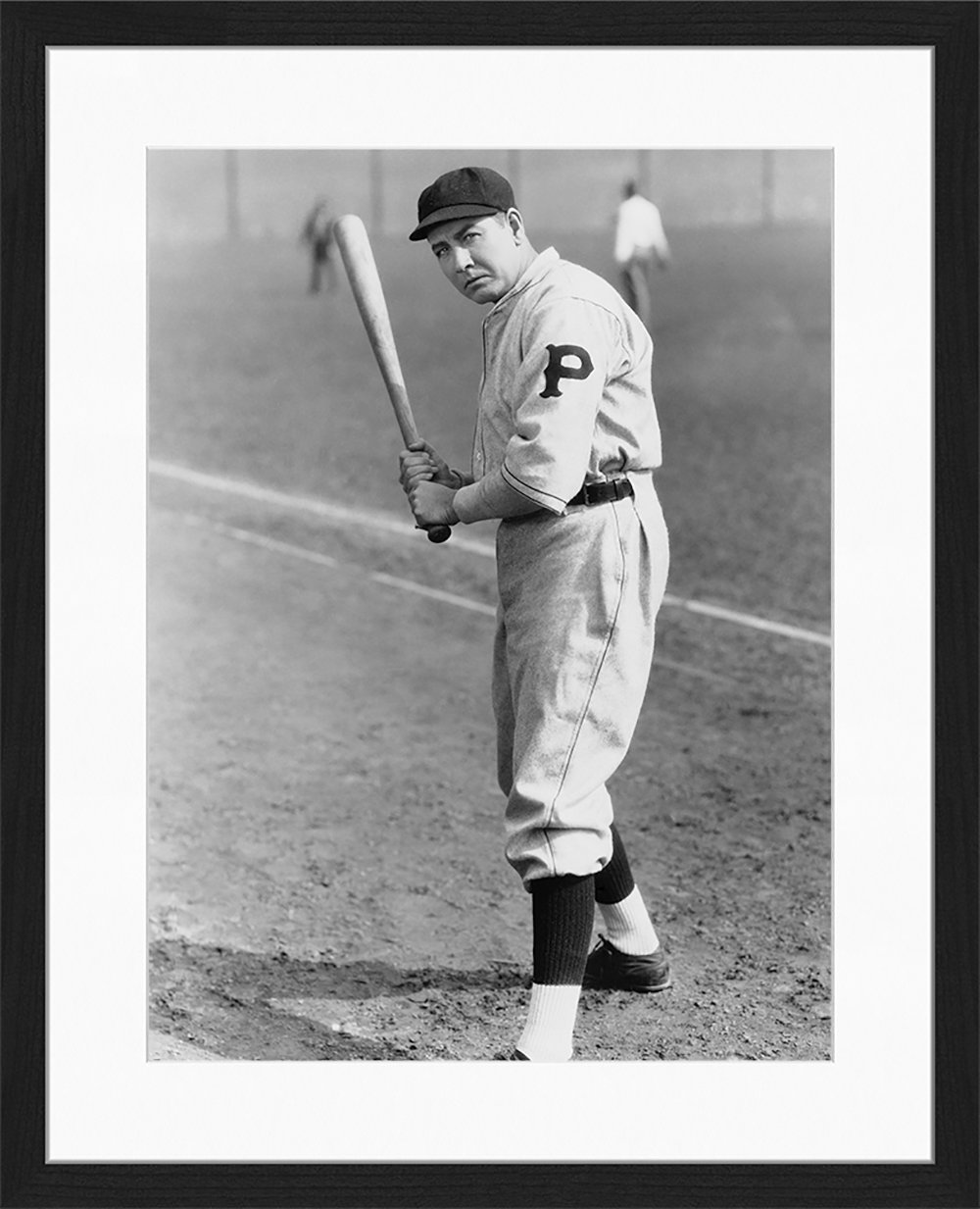Brayden Studio Portrait of Batter - Picture Frame Photograph Print on ...