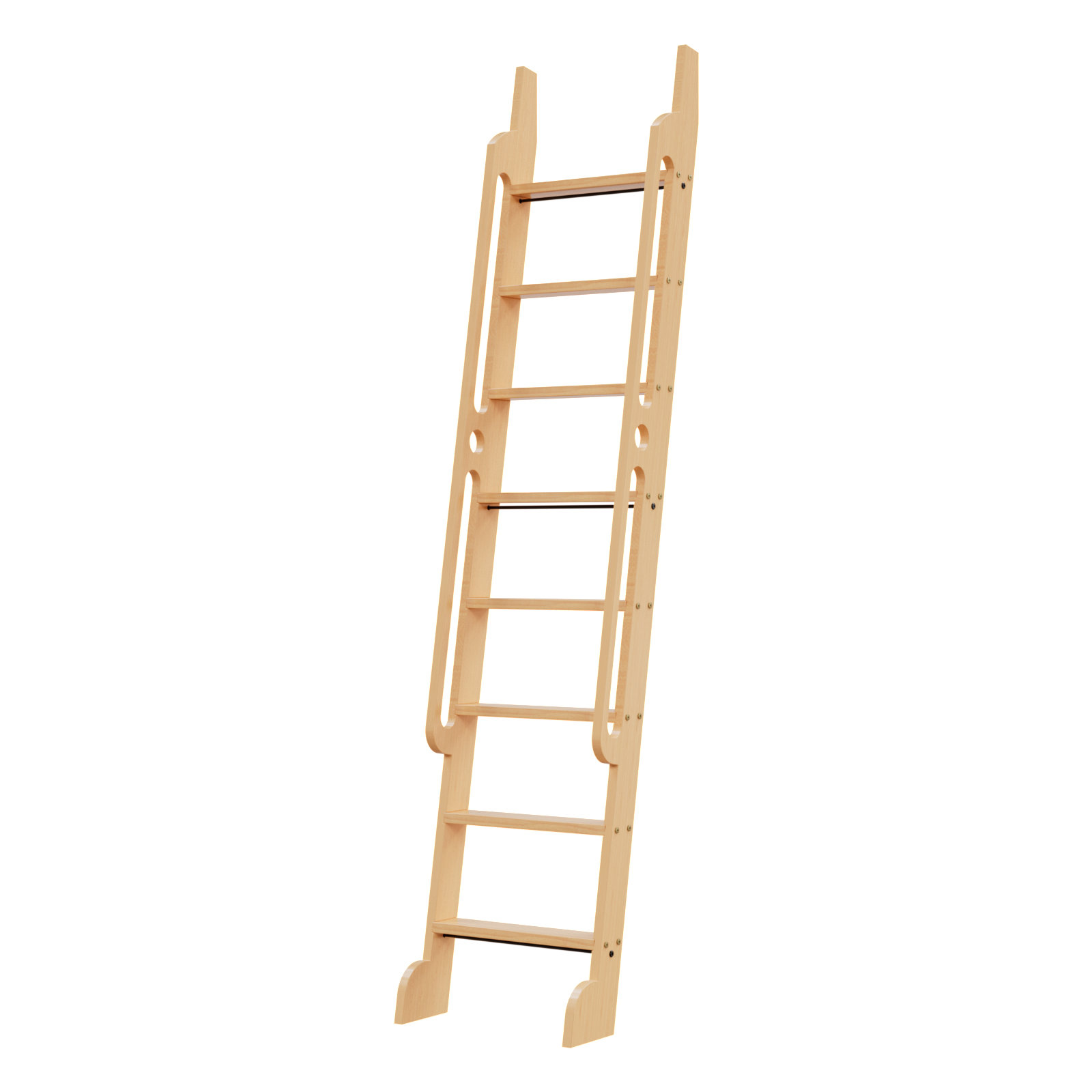 WFX Utility™ Reay 7.8' Wood Step Ladder & Reviews | Wayfair