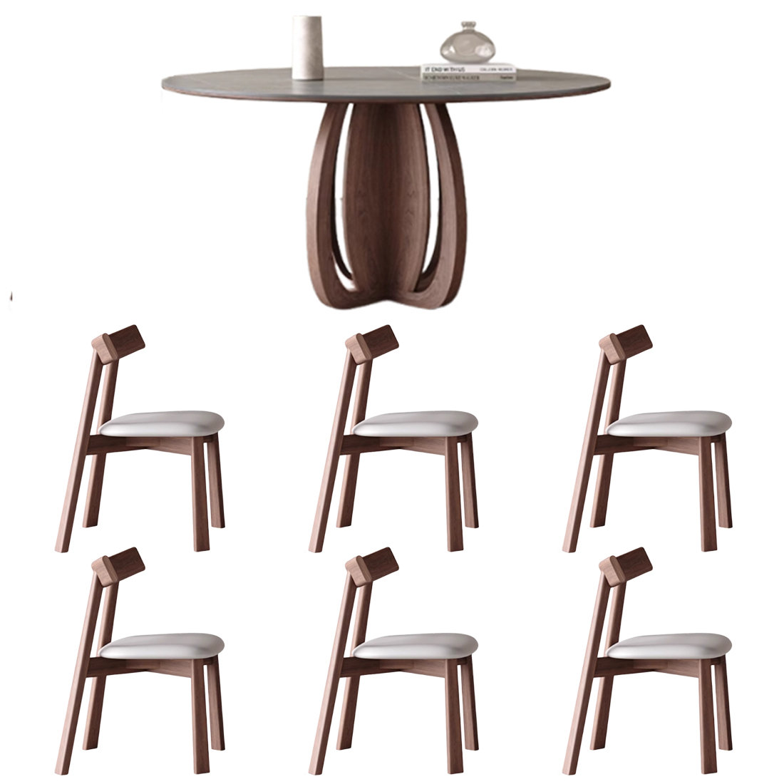 dinlin home Ancient charm dining table and chair | Wayfair