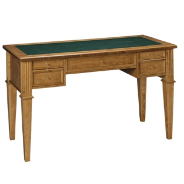 August Grove Ovitt 130cm W Rectangle Writing Desk | Wayfair.co.uk