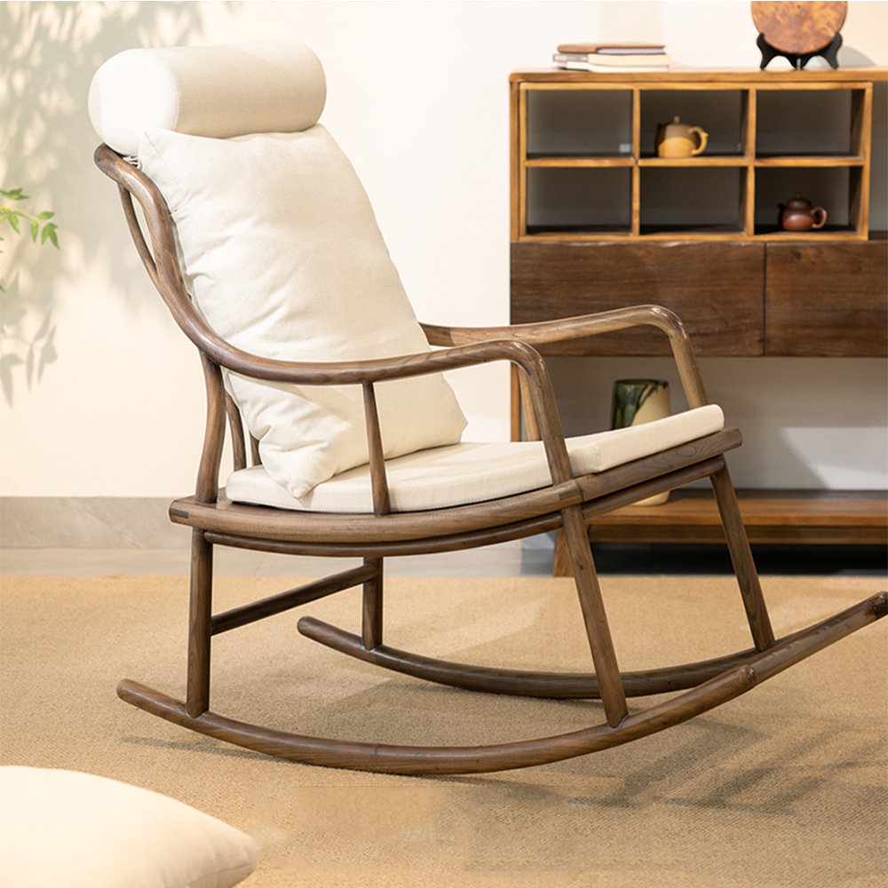 ChairVogue Casual solid wood adult casual rocking chair | Wayfair