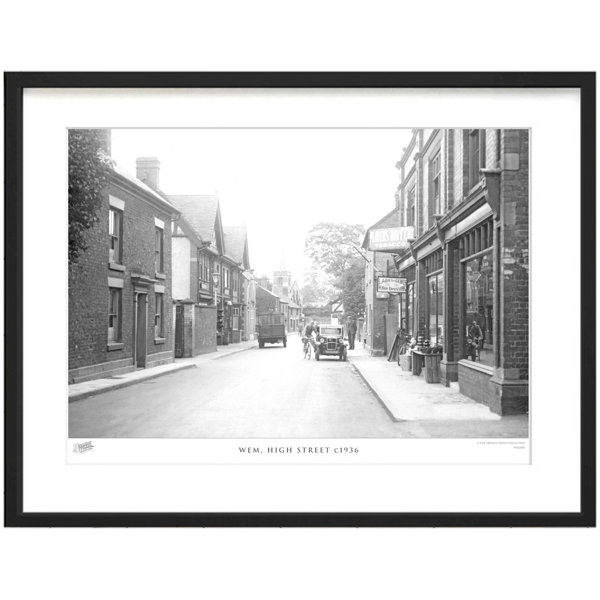 The Francis Frith Collection Wem, High Street C1936 - Single Picture ...