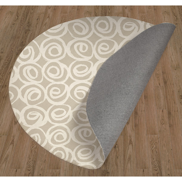 KAVKA DESIGNS Straight Round Chair Mat | Wayfair