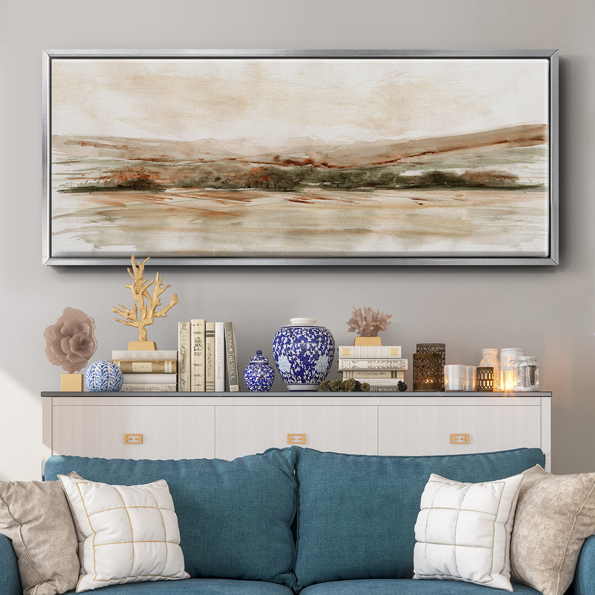 Wexford Home Fall Beech Mountain- Framed Canvas | Wayfair