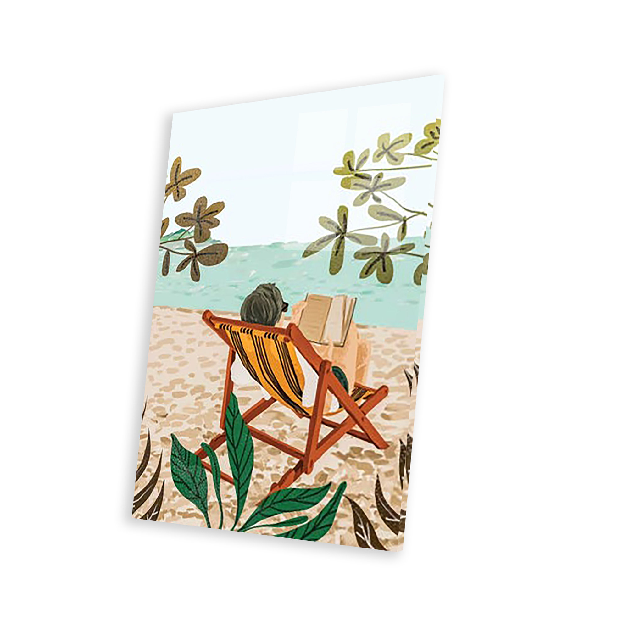 Rosecliff Heights Vacay Book Club Print On Acrylic Glass - Wayfair Canada