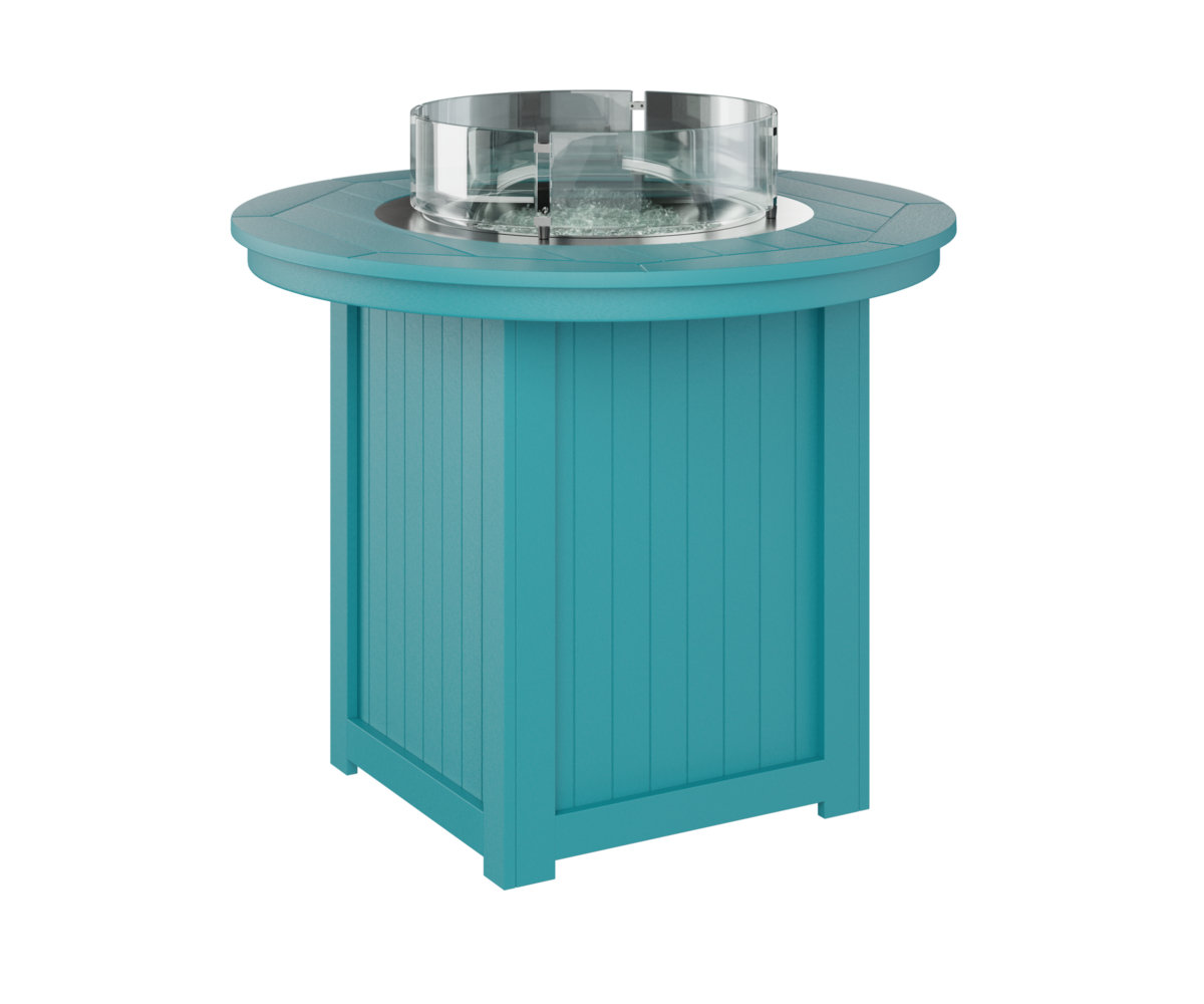 Berlin Gardens Donoma Round Counter Height Fire Pit Table | Perigold