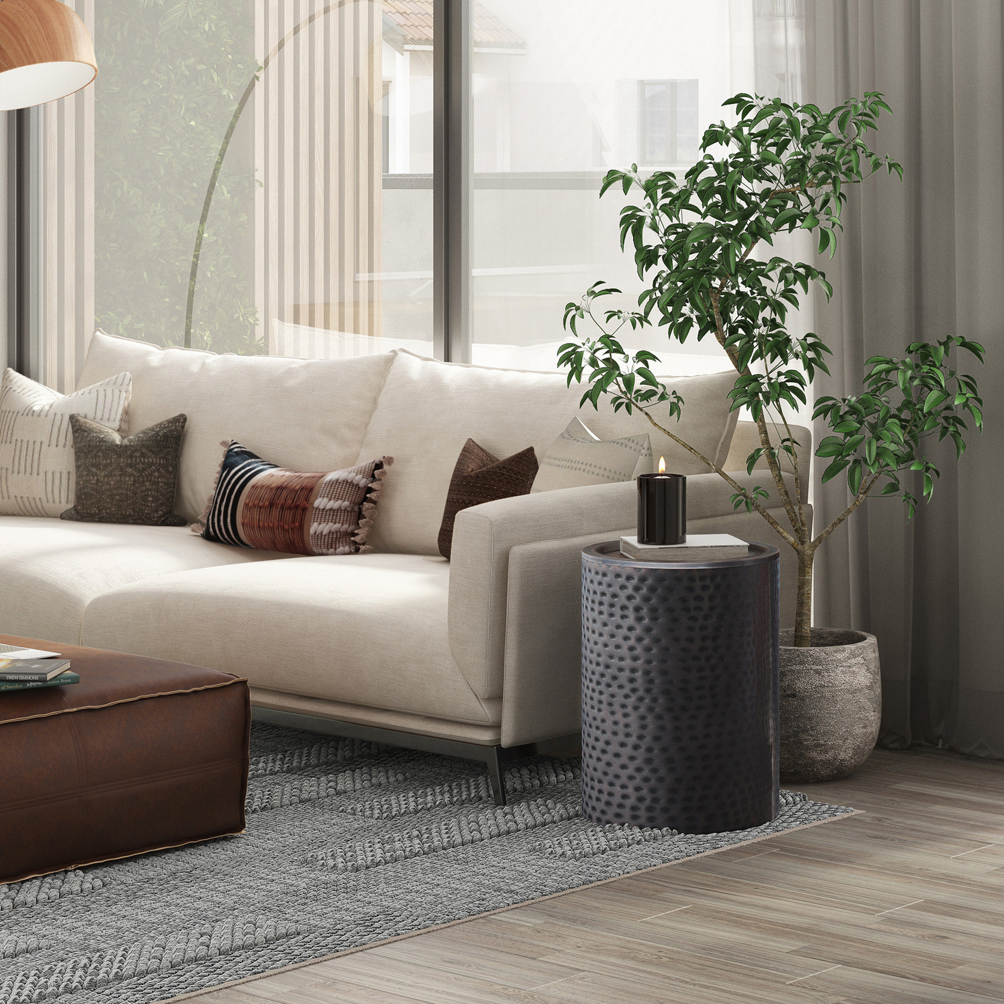 Everly Quinn Table d'appoint Corbin - Wayfair Canada