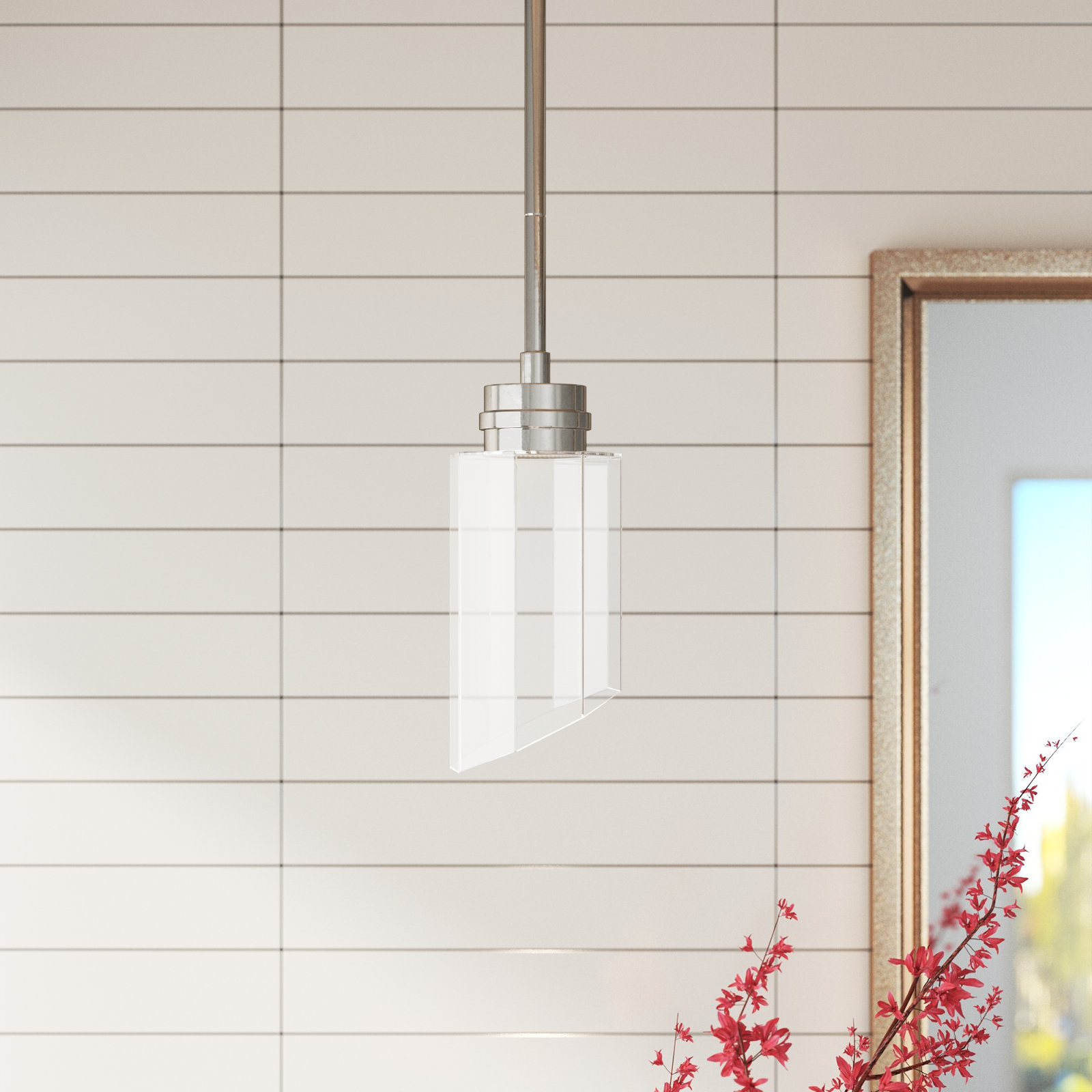Willa Arlo™ Interiors Pedigo 1 - Light Single Cylinder LED Pendant ...
