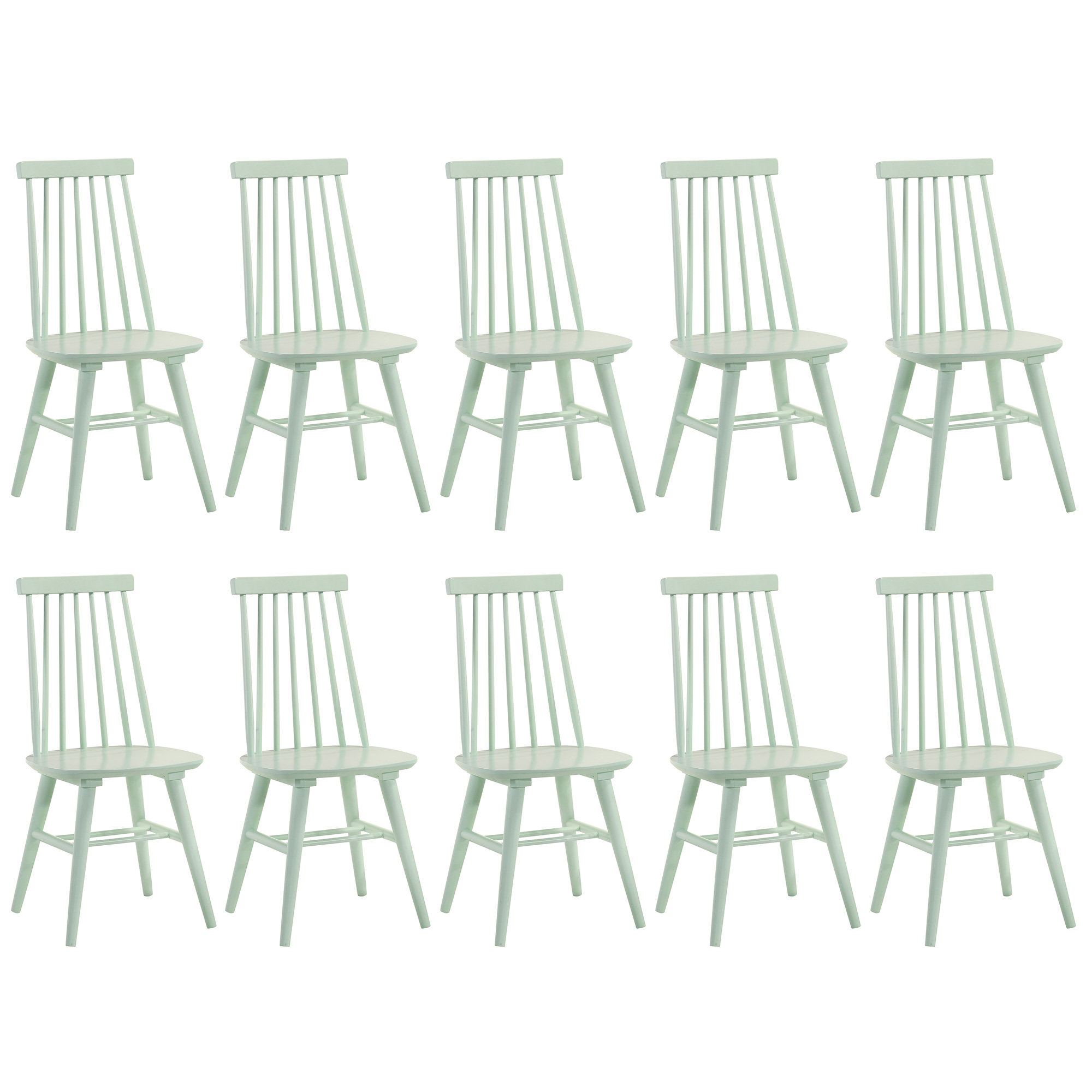 Laurel Foundry Modern Farmhouse Alvie Solid Wood Cross Back Side Chair ...
