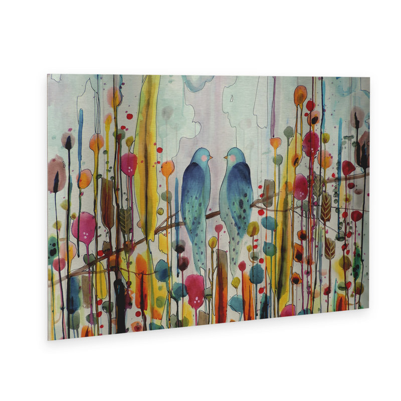 Red Barrel Studio® " We " by Sylvie Demers on Metal | Wayfair