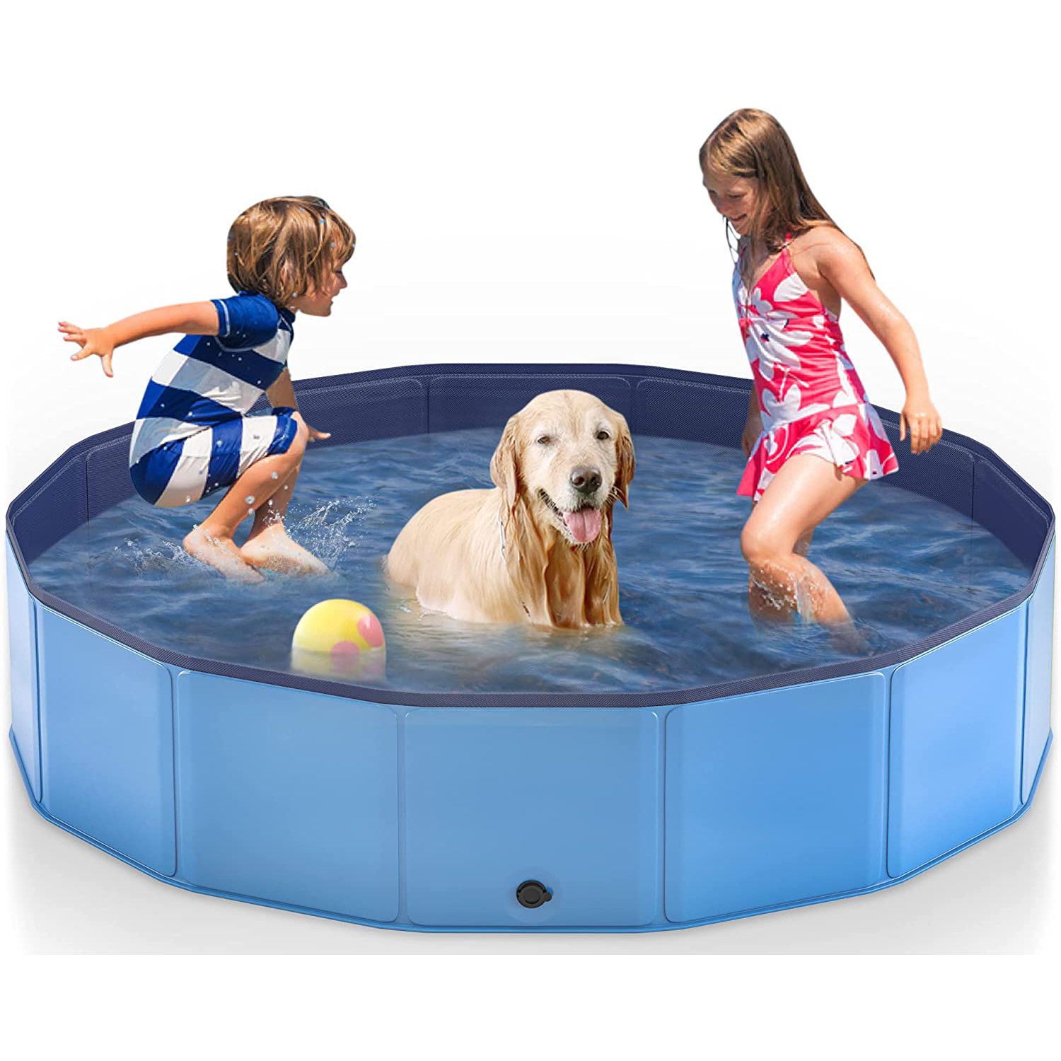 Balems Collapsible Large Dog Pool | Wayfair