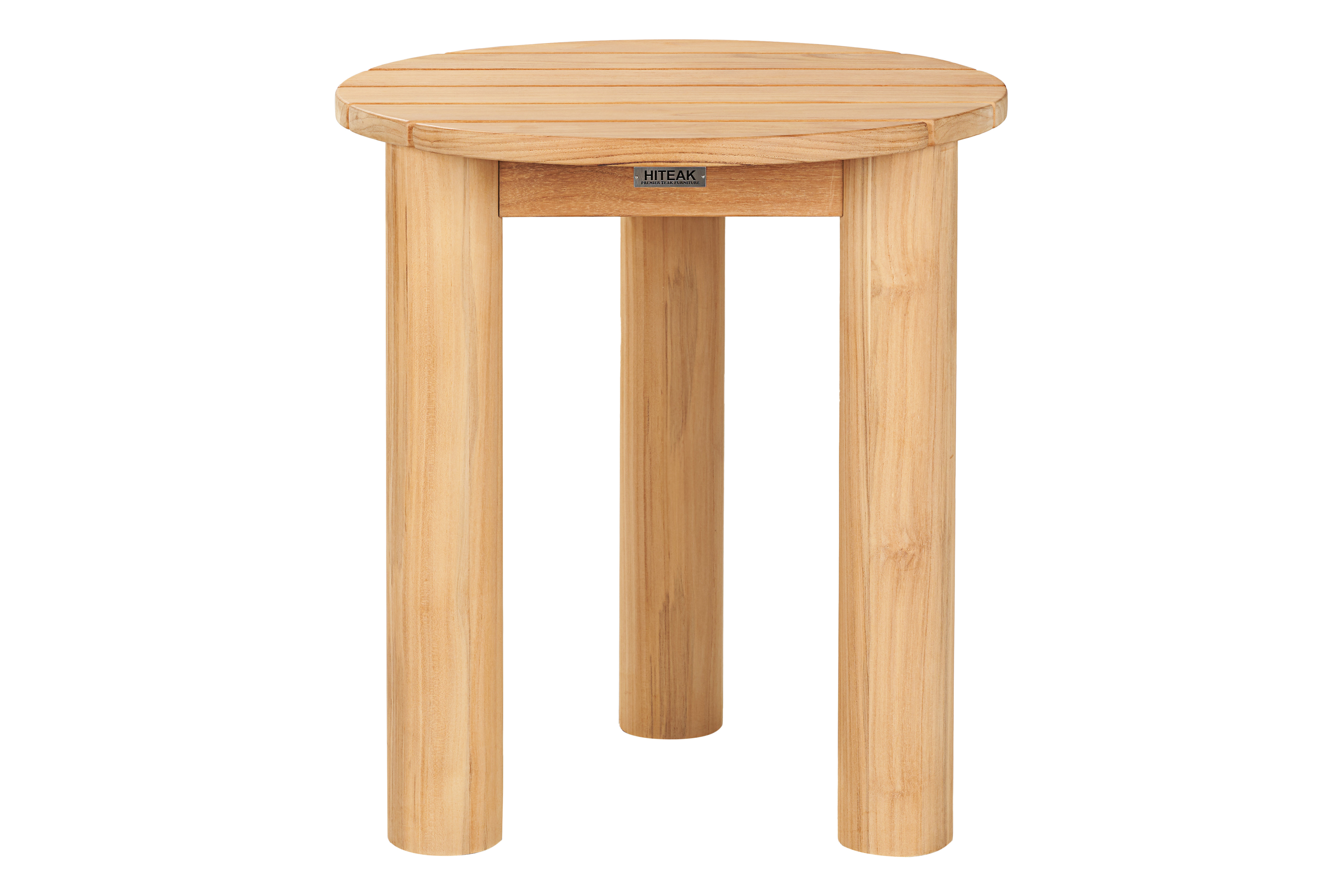 Hokku Designs Guinna Rudolph Round Teak Outdoor Side Table | Wayfair