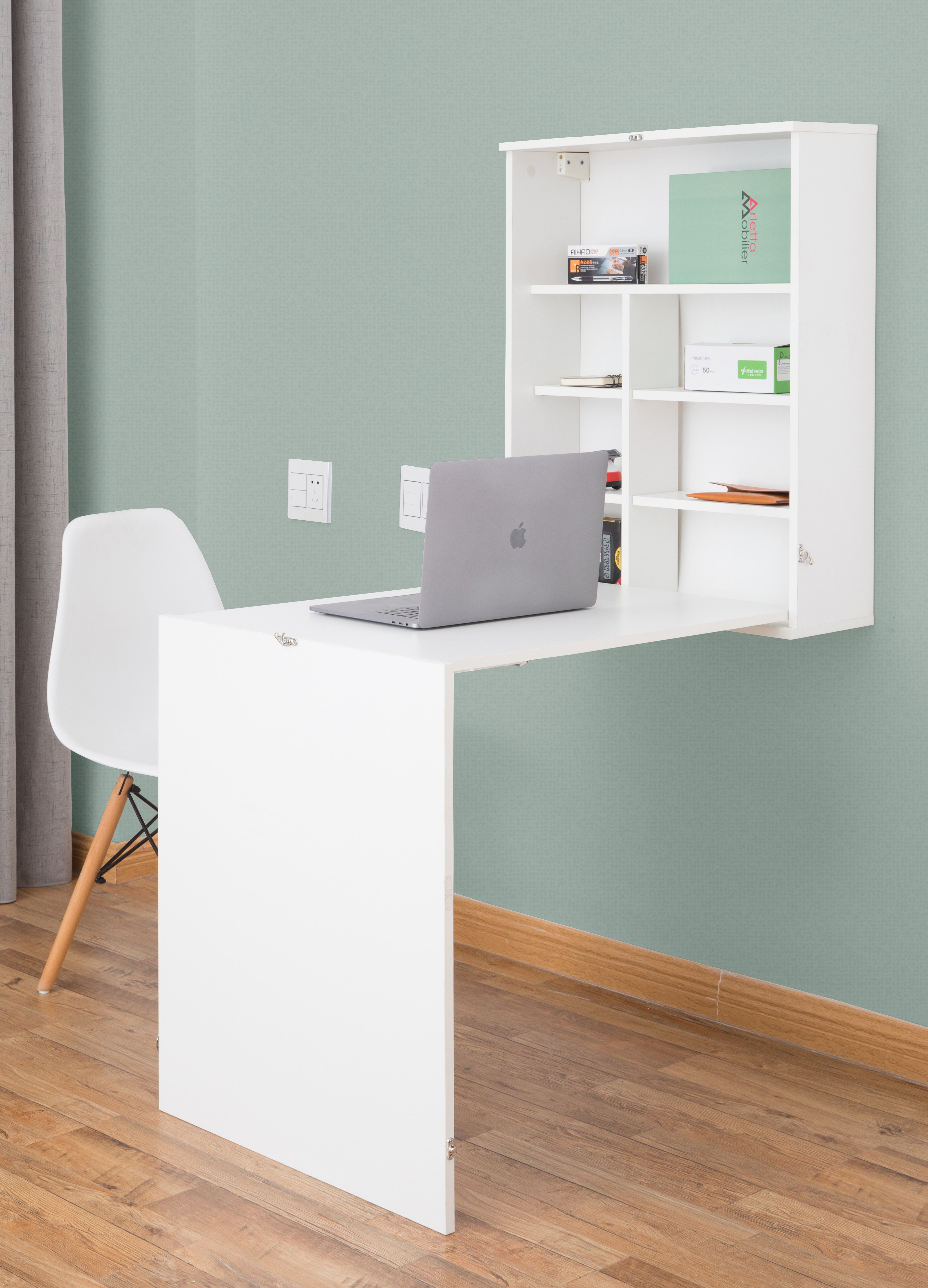Latitude Run® Sharo Floating Desk & Reviews | Wayfair