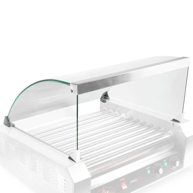 Olde Midway Glass Cover For 11 Roller Hot Dog Cooker | Wayfair