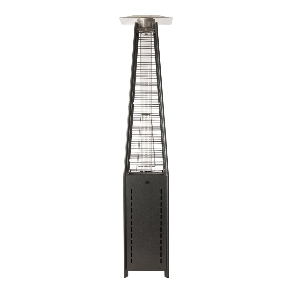 Fire Sense Pyramid Flame Patio Heater 40,000 BTU, Propane Heater Tower ...