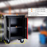 WFX Utility™ Black&Red Multi Cabinet With Key Locking Feature Cart ...