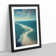 House of Hampton Beach Divide - Picture Frame Graphic Art | Wayfair.co.uk