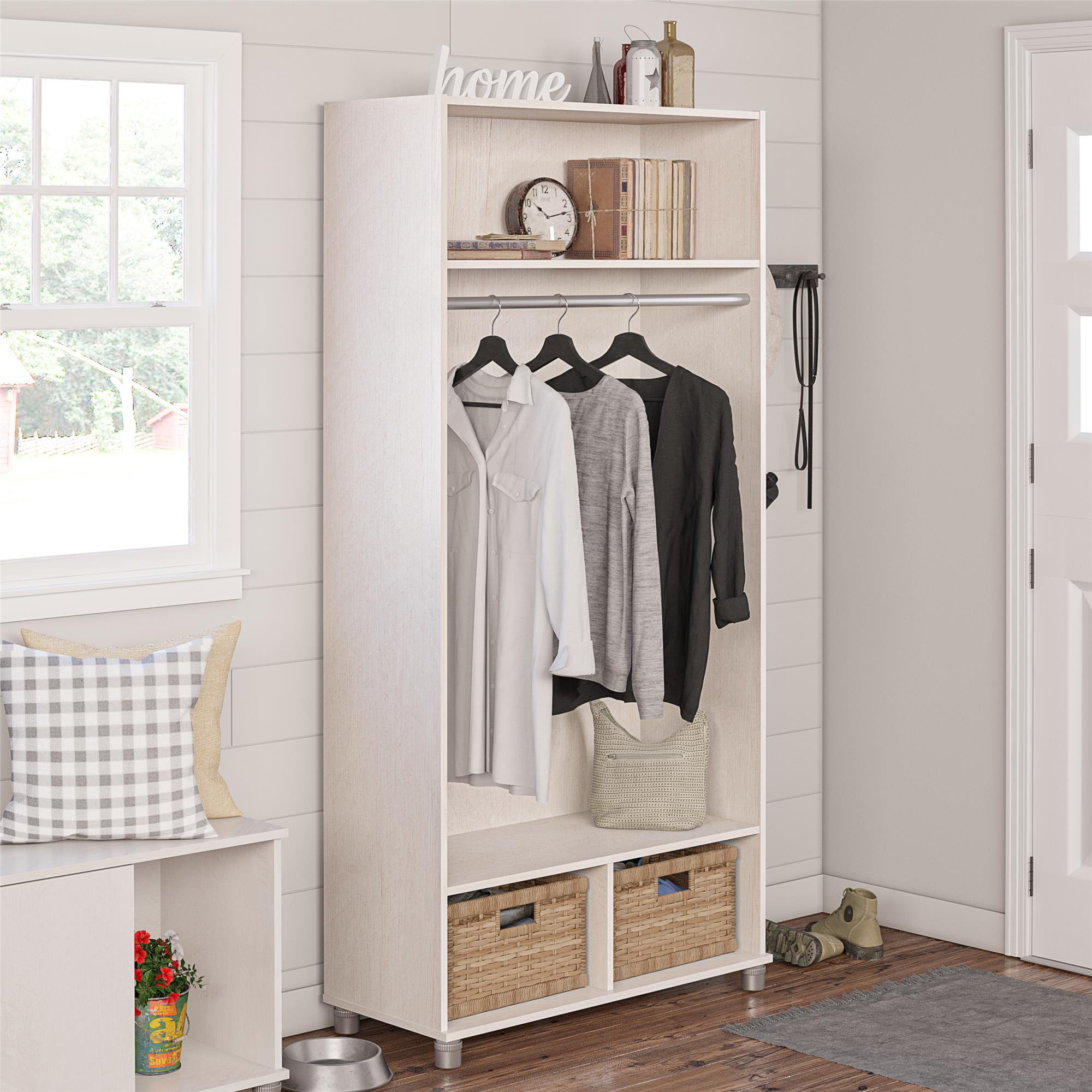 Ebern Designs Sabria 36" Wide Mudroom Storage Cabinet | Wayfair