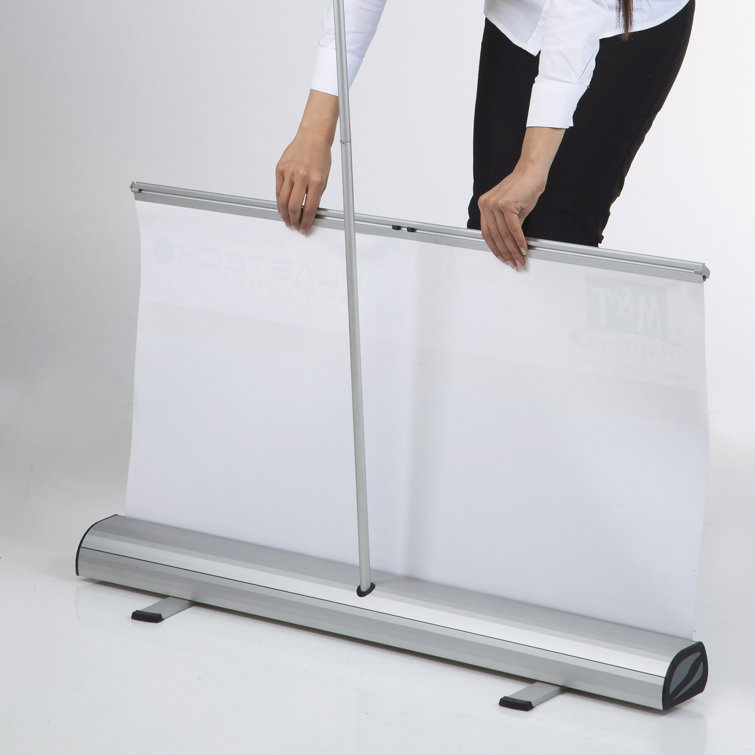 MT Displays Support à banderole autoportant rétractable - Wayfair Canada