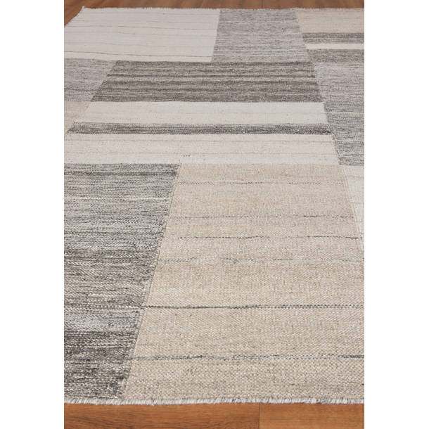 Exquisite Rugs Scandinavian Handmade Hand Loomed Wool Rug | Wayfair