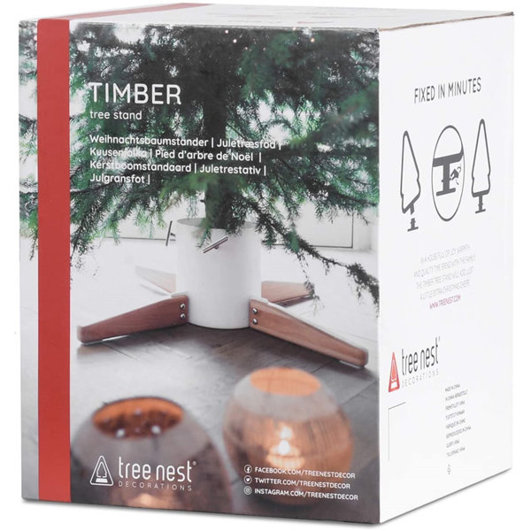 TreeNest Live Tree Stand For Max. Tree Height 10 - 11.9 Ft. & Reviews ...