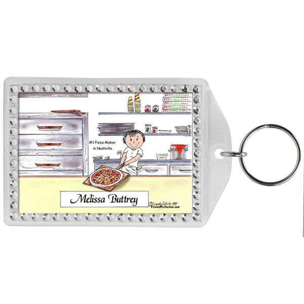 Printed Perfection Personalized Friendly Folks Pizza Maker - Female ...