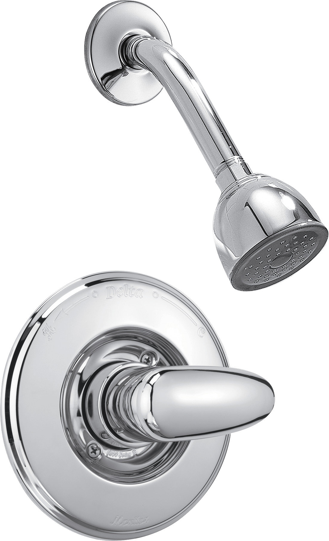 Delta Spree Pressure-Balanced Shower Faucet with Monitor | Wayfair
